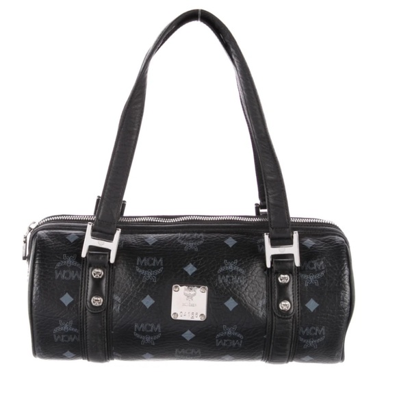 MCM | Bags | Mcm Visetos Essential Barrel Shoulder Bag | Poshmark